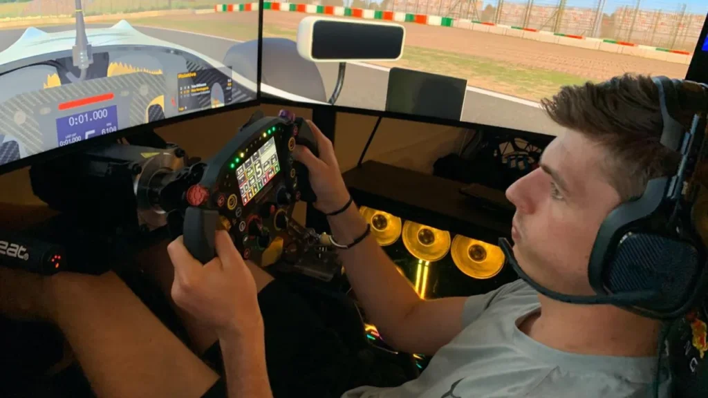 Max Verstappen: Private Jet Has A Sim Racing Rig - HideoutHQ